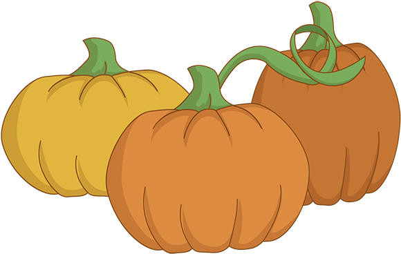 Download Fall Leaves And Pumpkins Clipart - ClipartKey