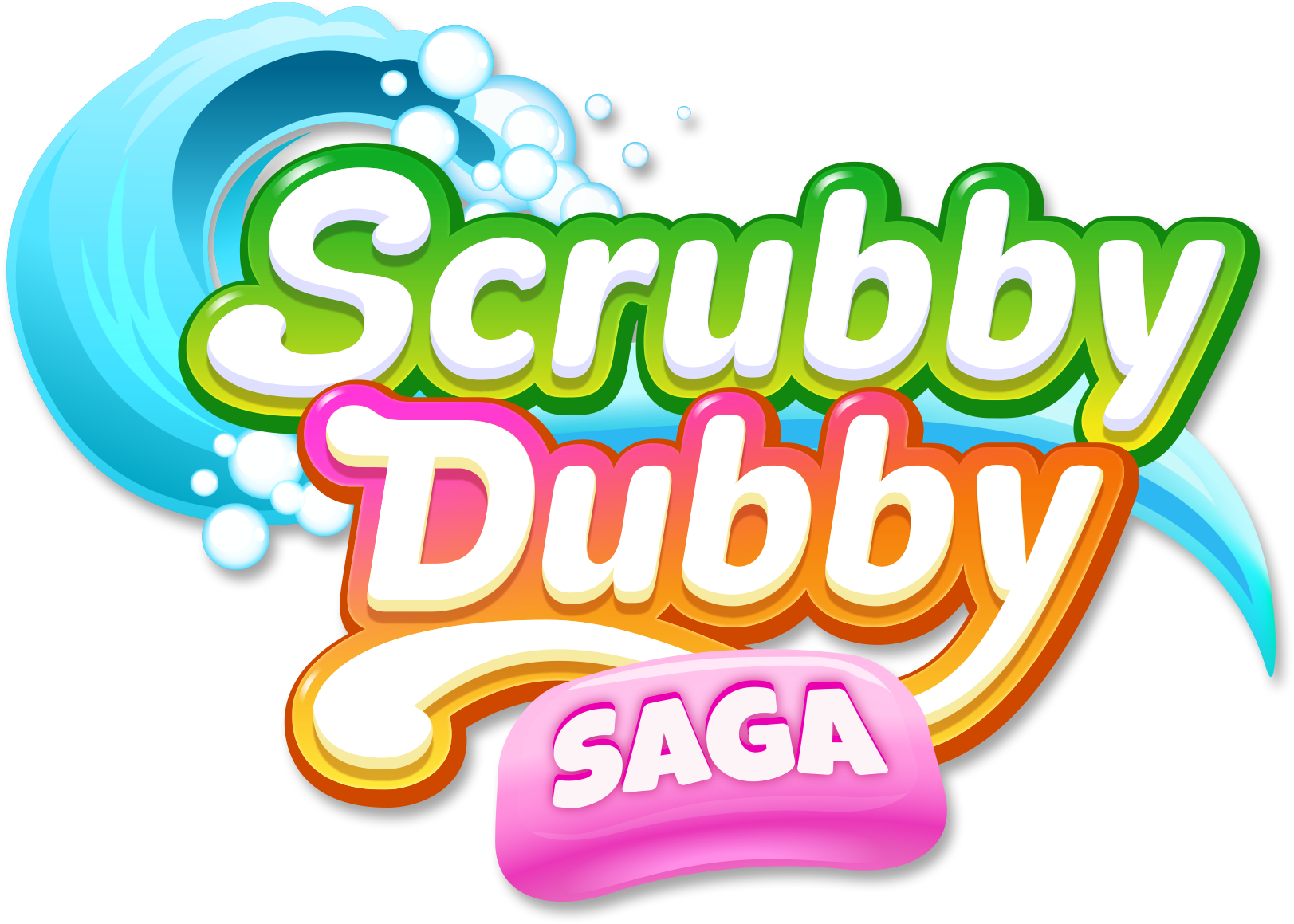 Download Scrubby Dubby Saga Logo - ClipartKey