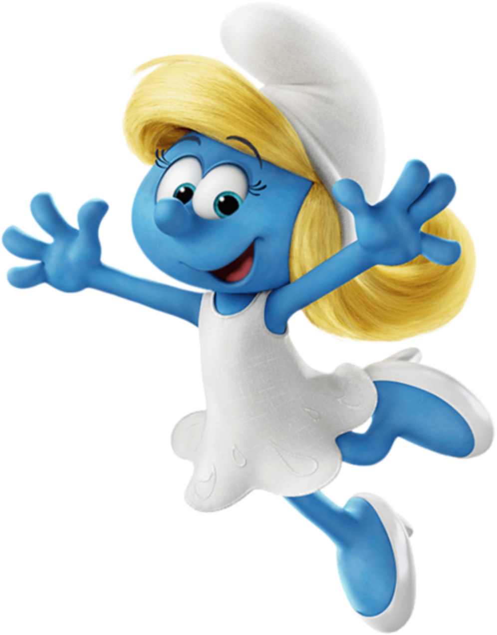 Download #smurfette #flying #jumping #smurf #smurfs #smurfettejumping ...