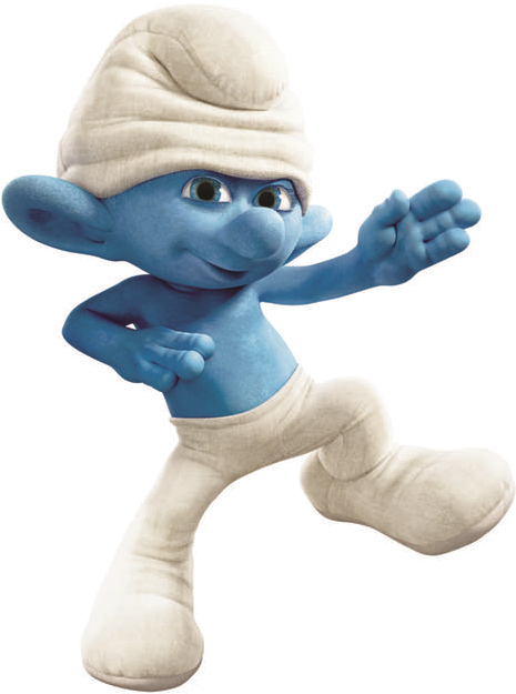 Download Puffo Smurf Png Image Purepng Transparent Png - Smurf Clumsy ...