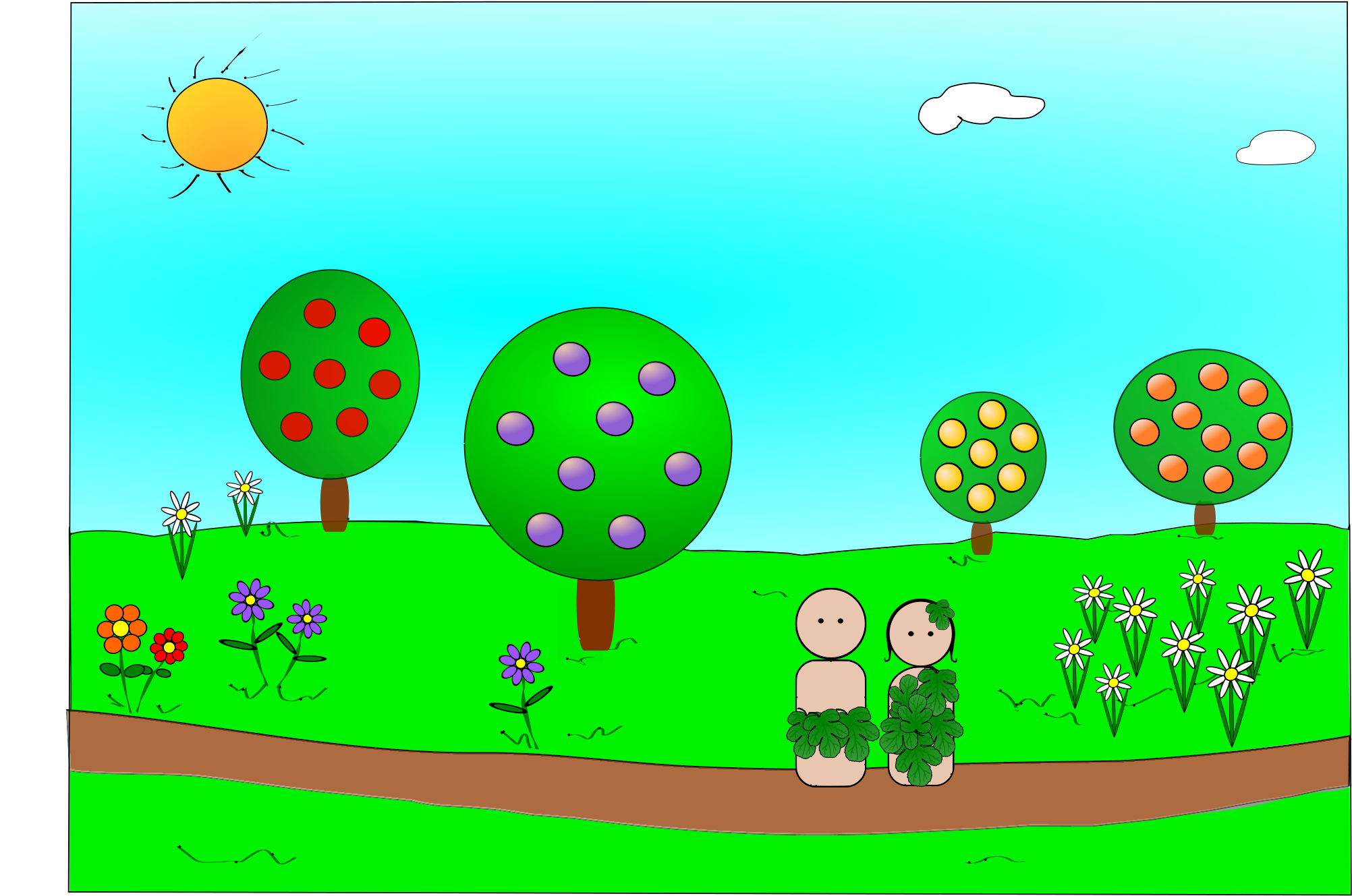 Download Peg People Fig Leaf - Illustration - ClipartKey