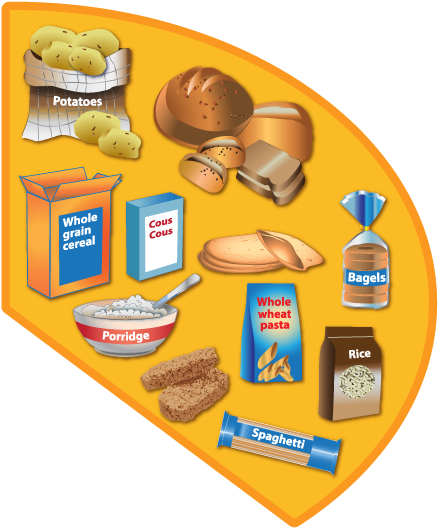 Download Eatwell Guide Starchy Carbohydrates - ClipartKey