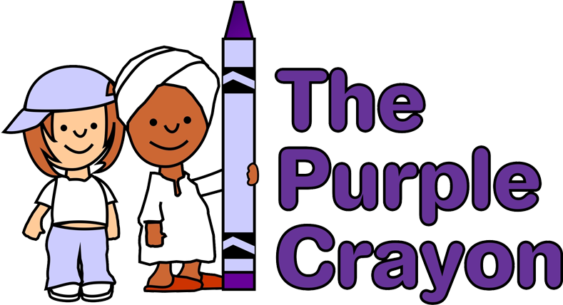 Download Purple Crayon School Clipart , Png Download - ClipartKey
