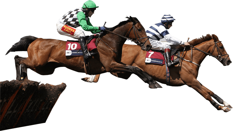 Download Racehorses Jumping Transparent Image - Horses Racing ...