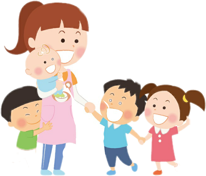 Download #mom #babysitting - Cartoon Pictures Of Babysitting - ClipartKey