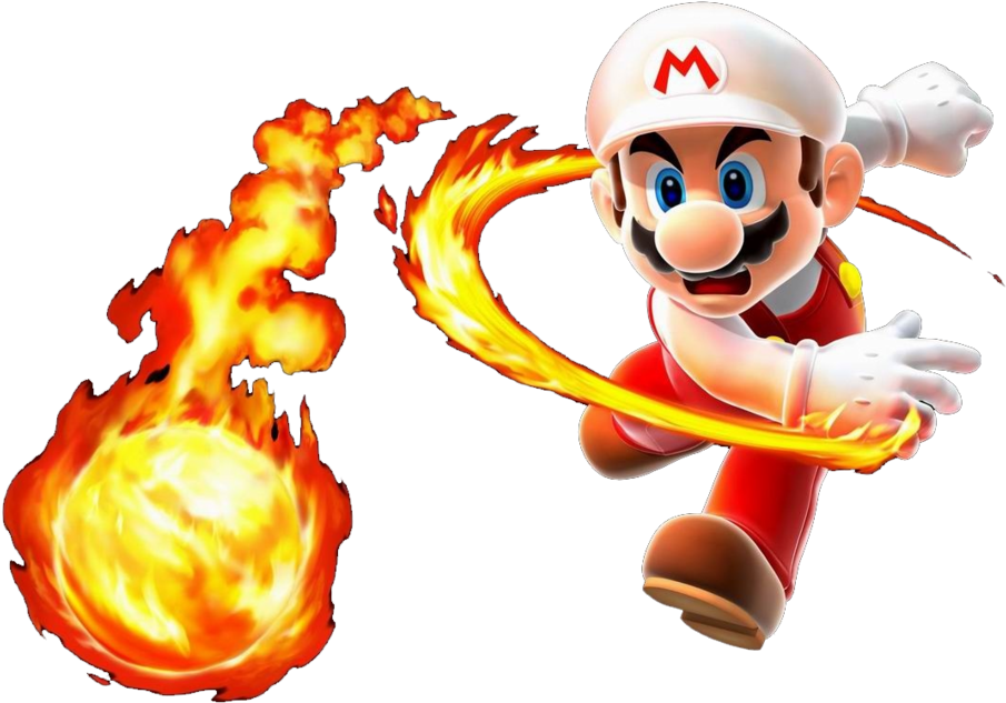 Download Super Mario Galaxy Fire Mario - ClipartKey