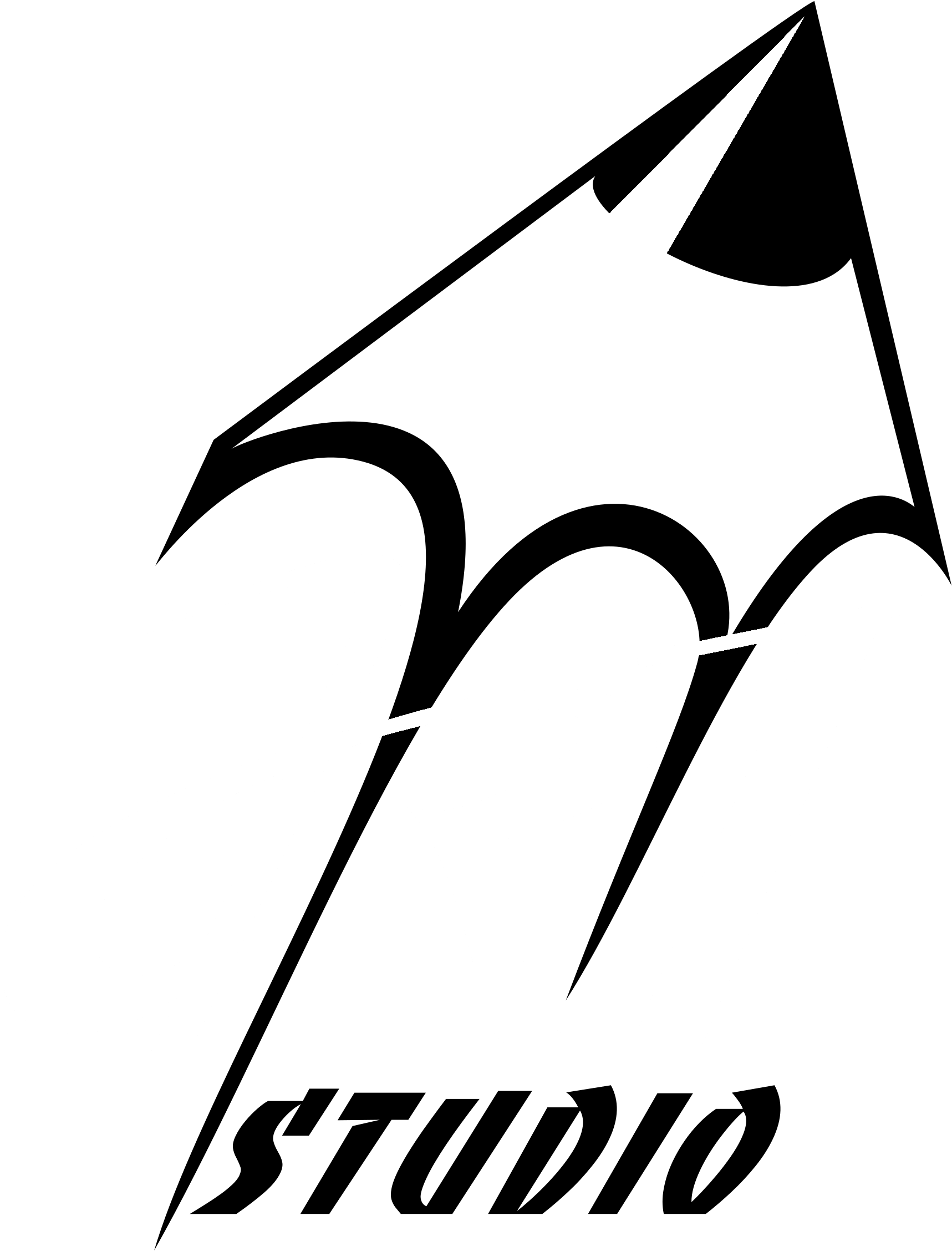 Download Art Studio Logo Black And White - Logo For Art Studio - ClipartKey