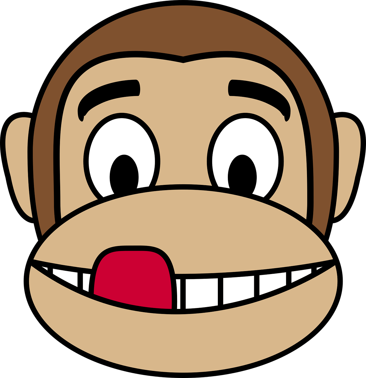 Download Jpg Freeuse Library Microsoft Clip Art - Chimpancé Emoji ...