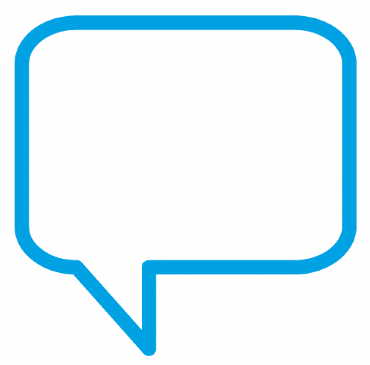 Download Speech Bubble - Twitter Speech Bubble Template - ClipartKey