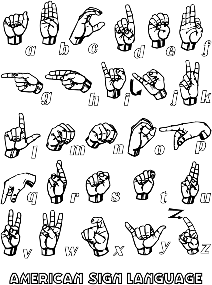 Download Transparent Body Language Clipart - Alexander In Sign Language ...