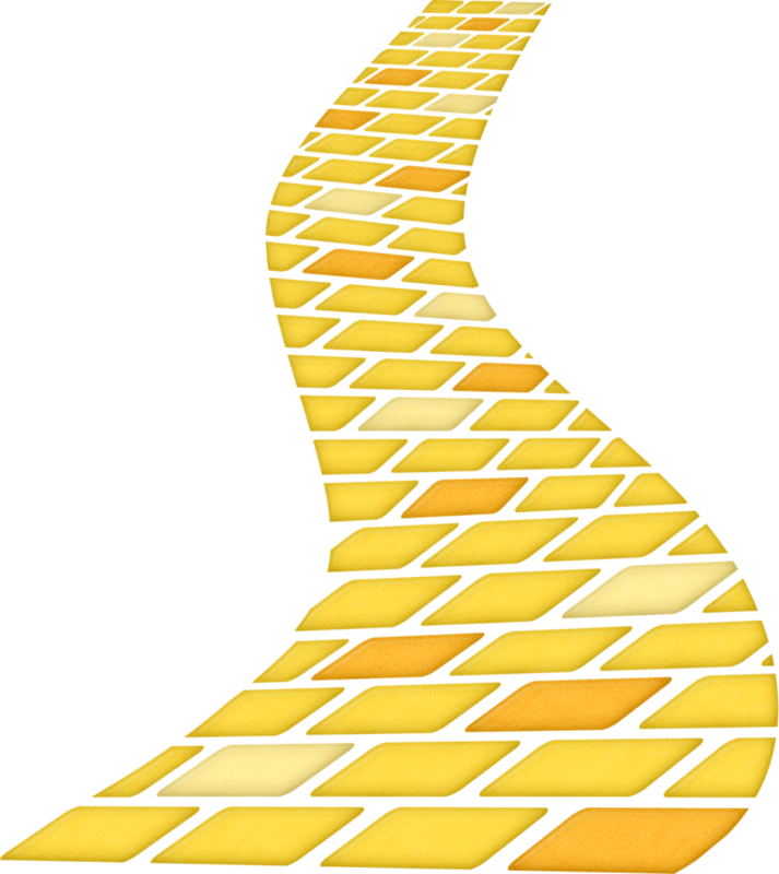 Download Clip Art Wizard Of Oz Yellow Brick Road - ClipartKey