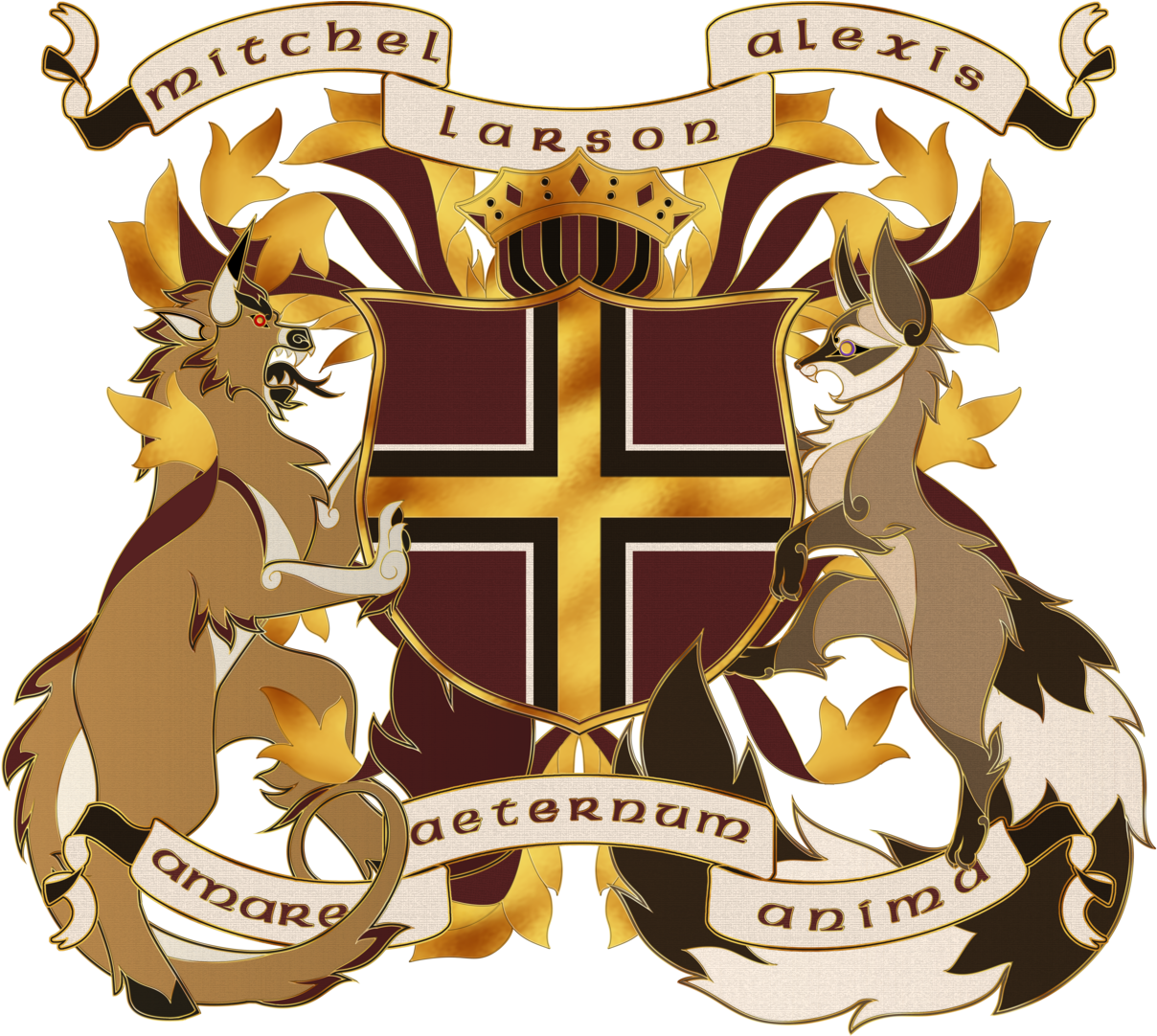 Download Larson Family Crest - ClipartKey