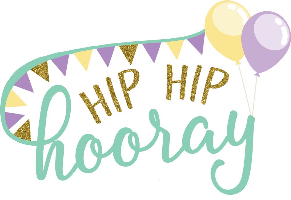 Download Hip Hip Hooray Banner - ClipartKey