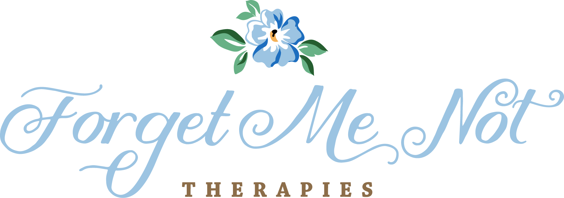 Download Forget Me Not Therapies - Forget Me Not Logo - ClipartKey