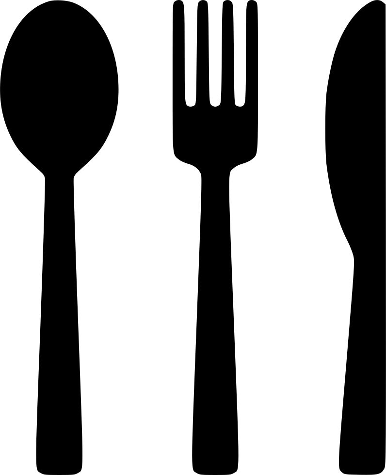 Download Transparent Dinnerware Clipart - Svg Fork - ClipartKey