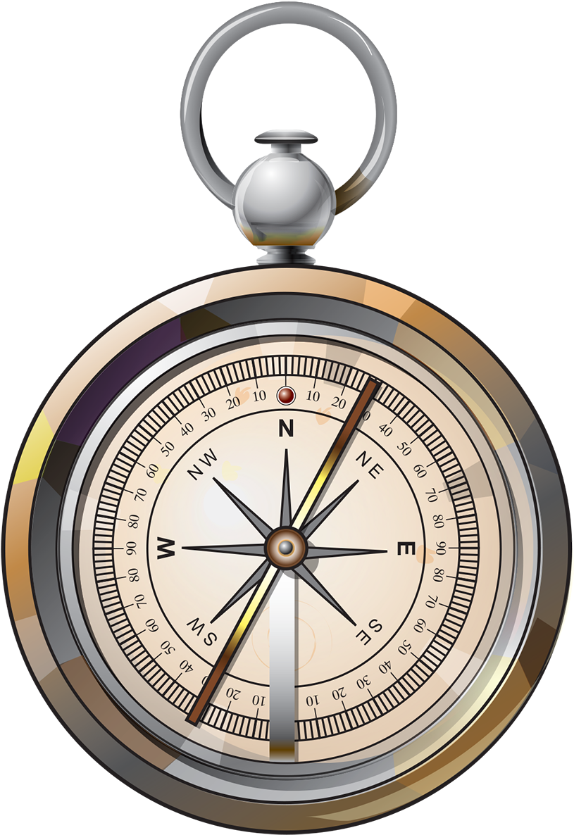 Download Compass Vector On Behance Clipart Free Library - Portable ...