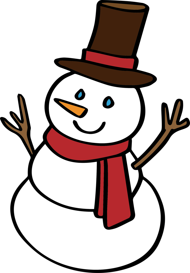 Download Transparent Snowman Face Png - Cartoon Snowman Transparent ...