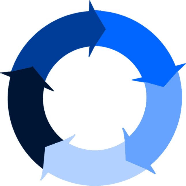 Download Circle Flow Chart Blue7 City Credit Capital - Circle Flow ...