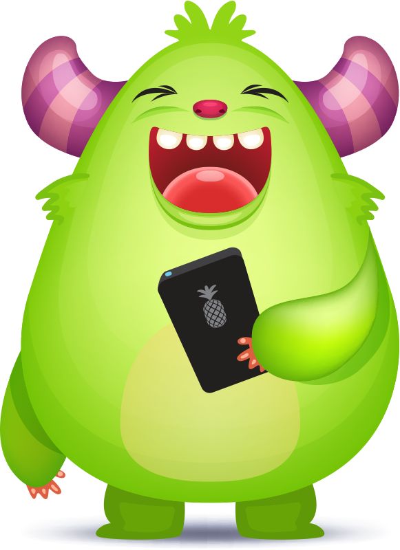 Download Giggle Monster Clip Art - ClipartKey