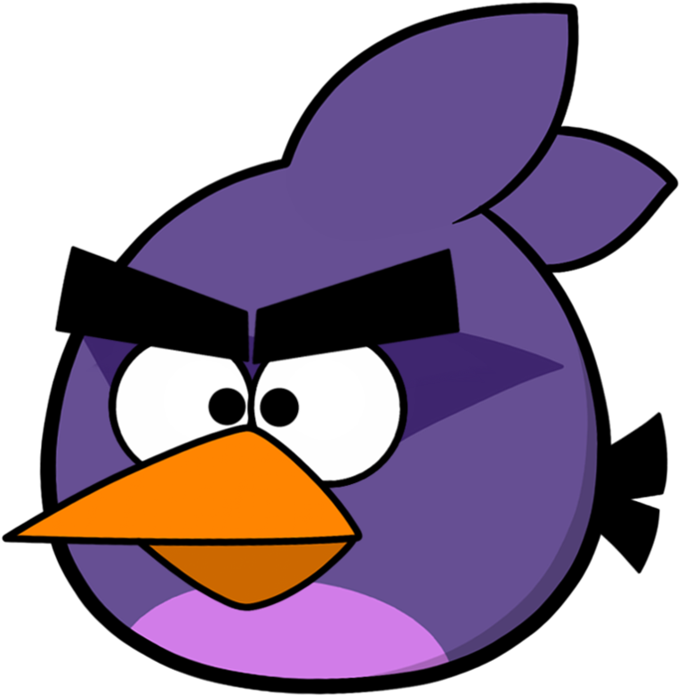 Download Angry Bird Creator Wiki - Purple Angry Bird Png - ClipartKey