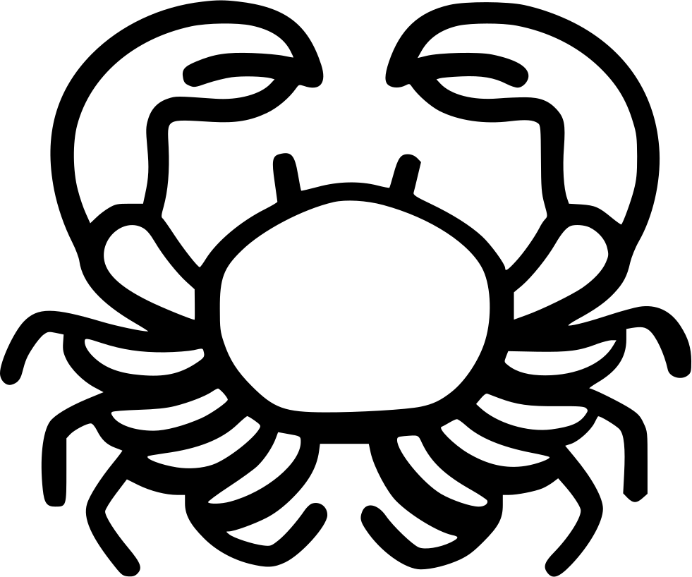 Download Crab - Circle - ClipartKey