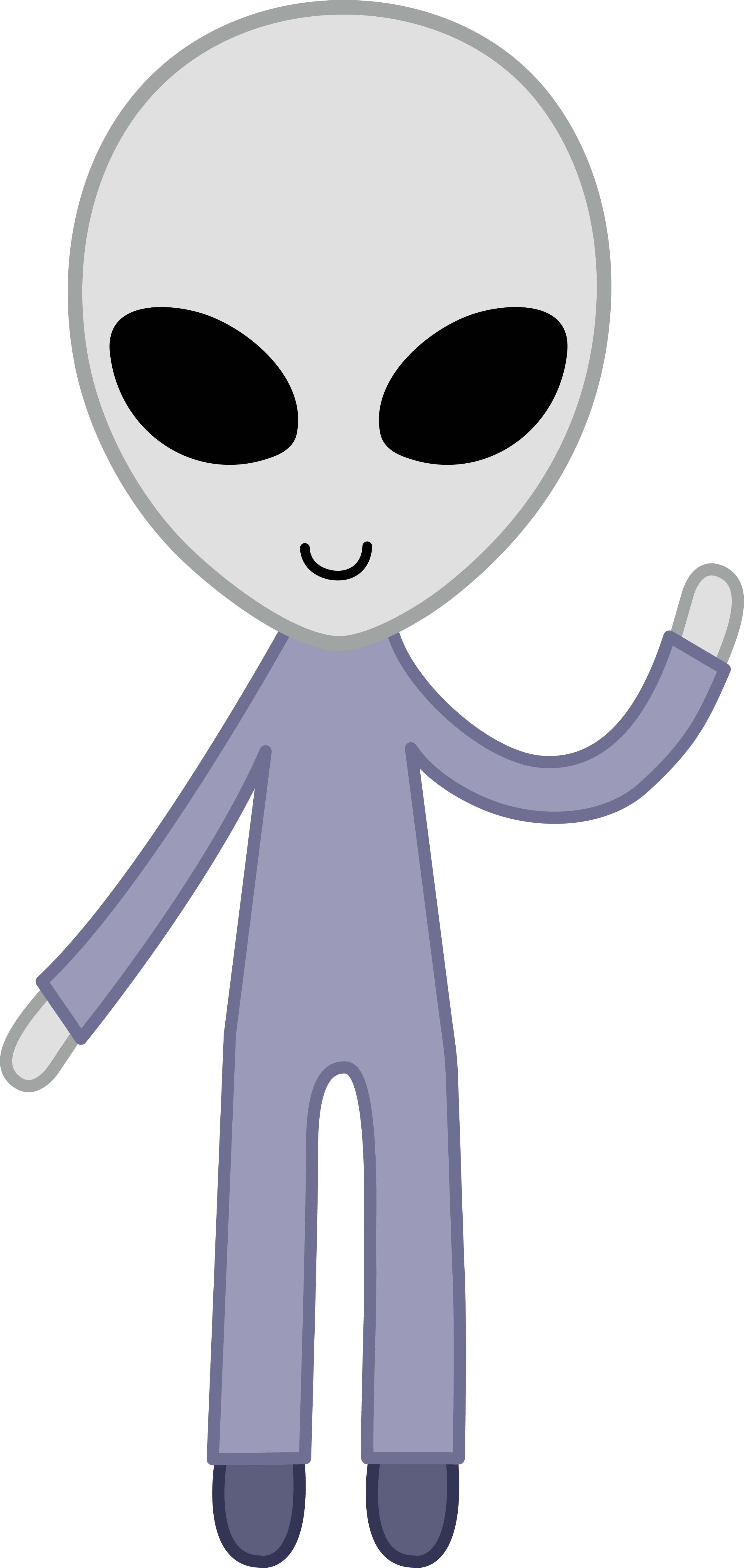 Download Cute Cartoon Alien Boy - ClipartKey