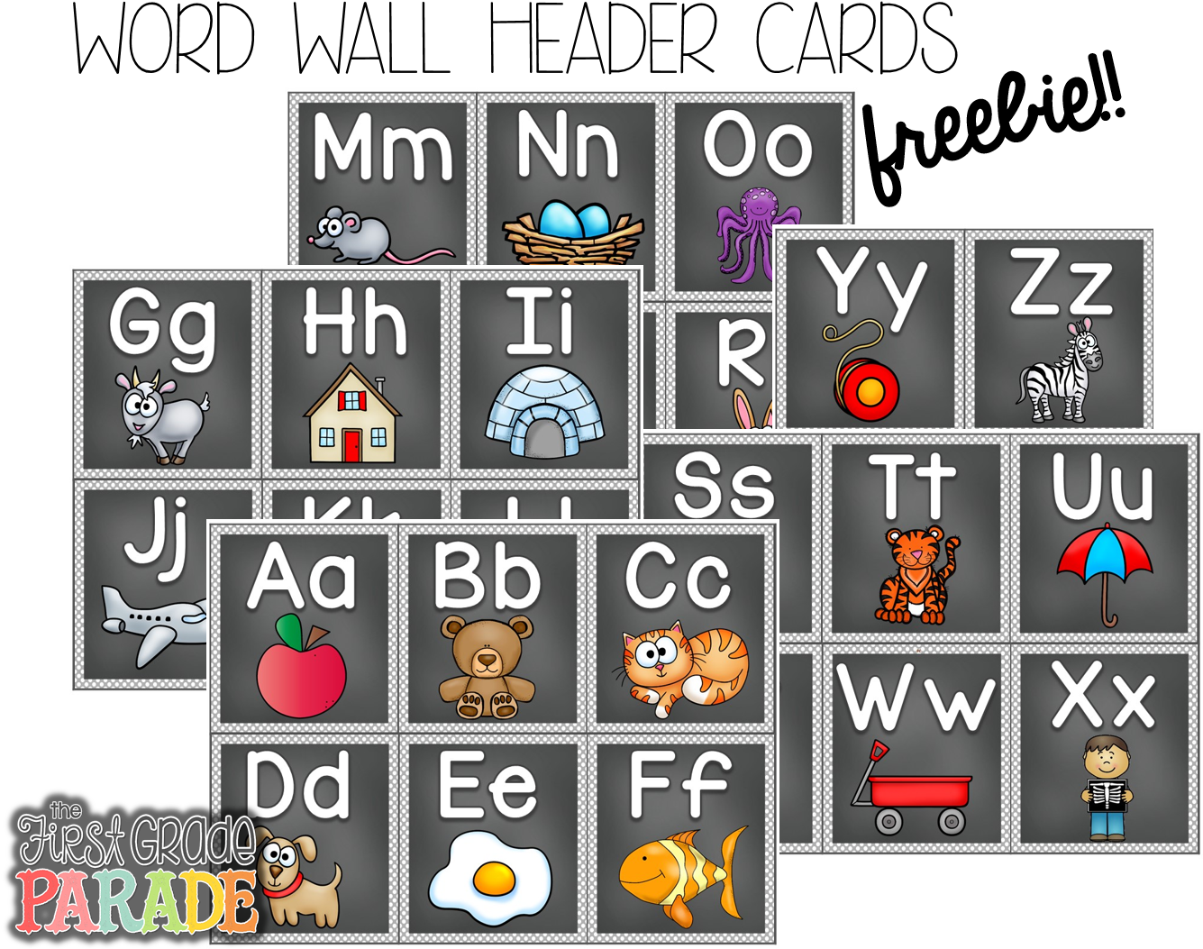 Download Alphabet Letters Wall Idea For The Classroom - ClipartKey