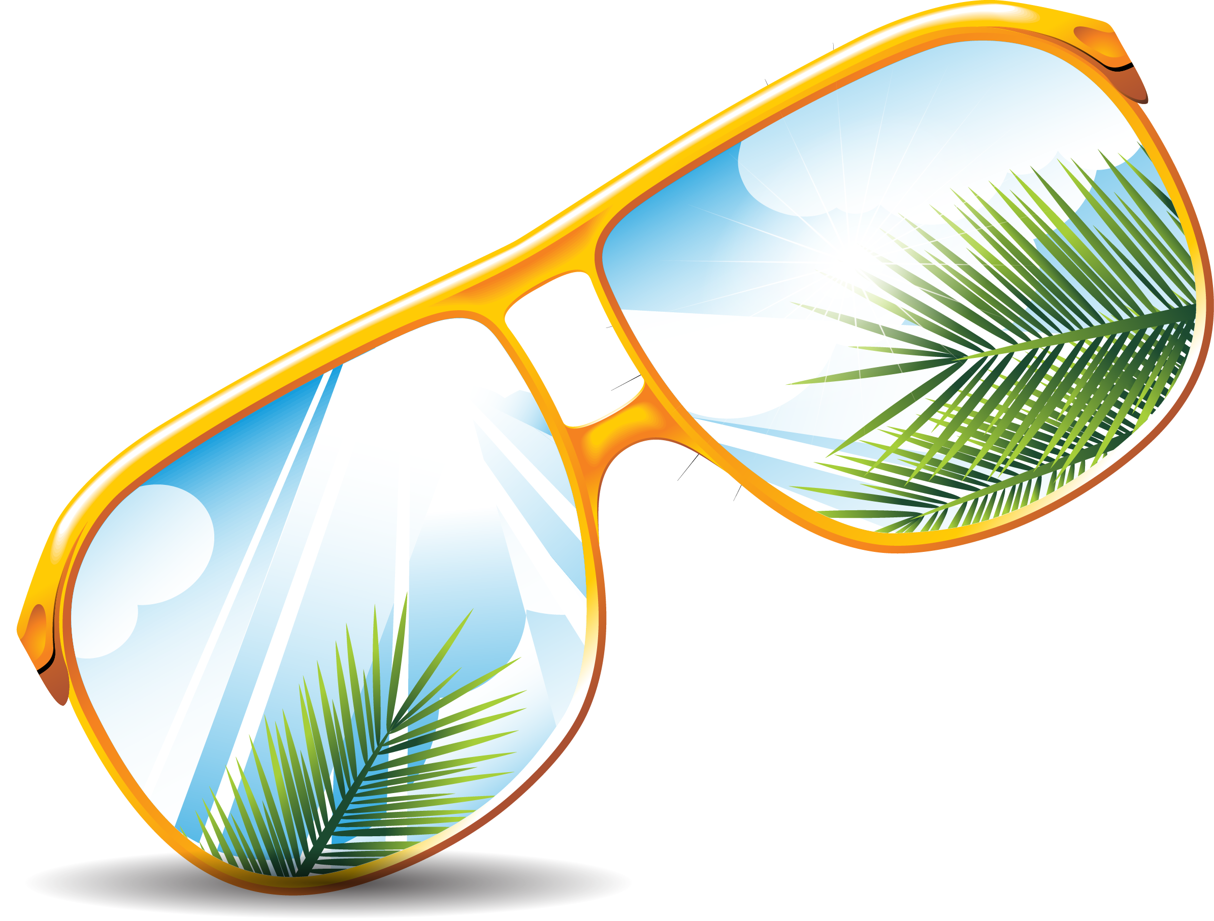 Download Sunglasses Ray Ban Goggles Vector Reflective Glasses - Summer ...