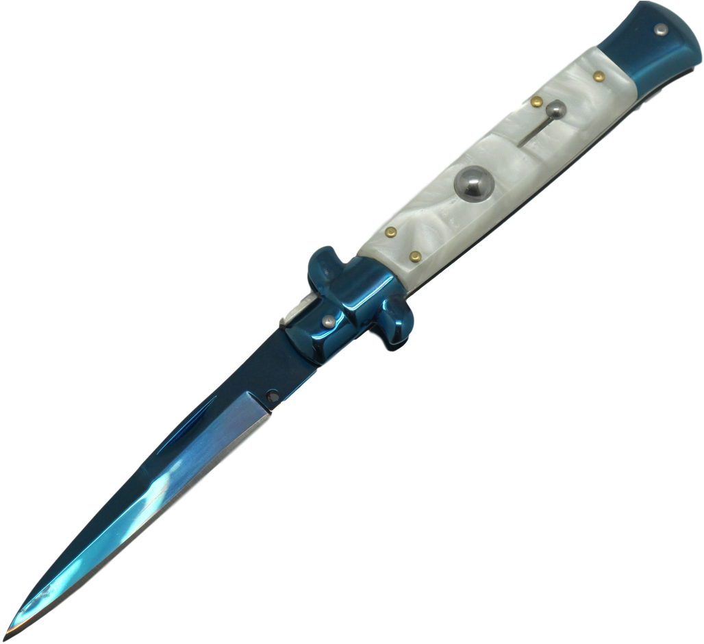 Download Knife Transparent Switchblade - Hunting Knife - ClipartKey