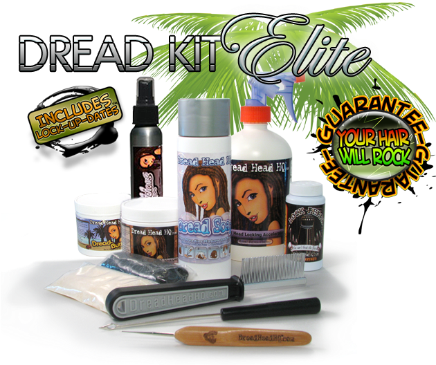 Download Dreadlocks Elite Dread Kit - Dreadhead Kit - ClipartKey