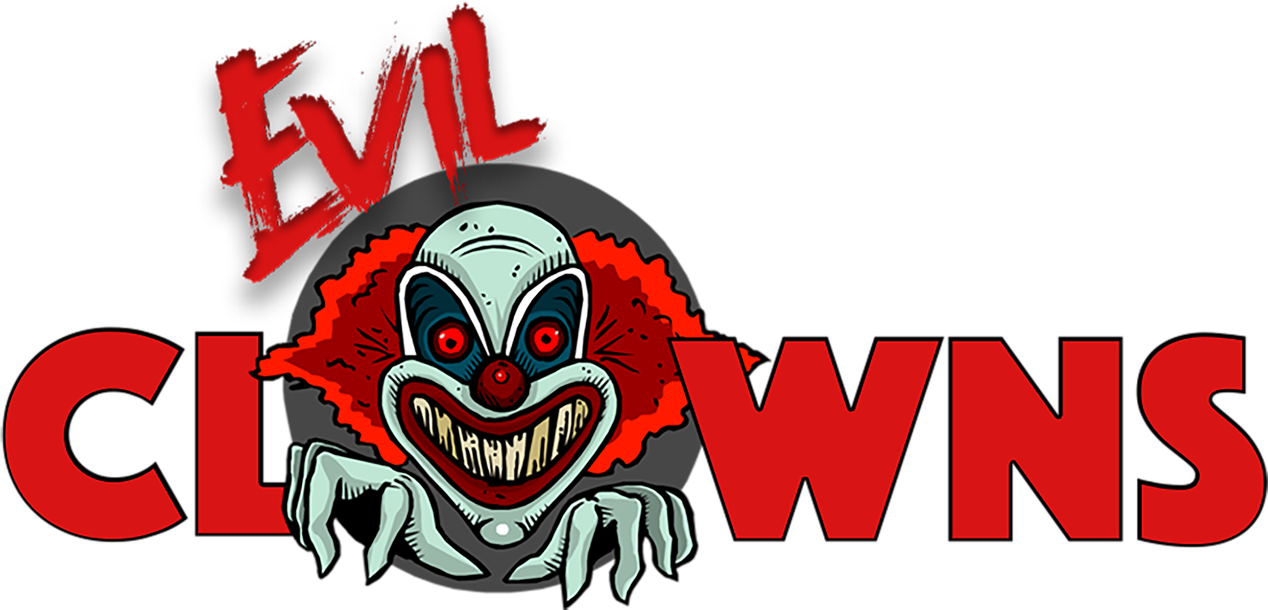 Download Scary Clown Logo Png , Transparent Cartoons - Scary Clown Logo Png - ClipartKey