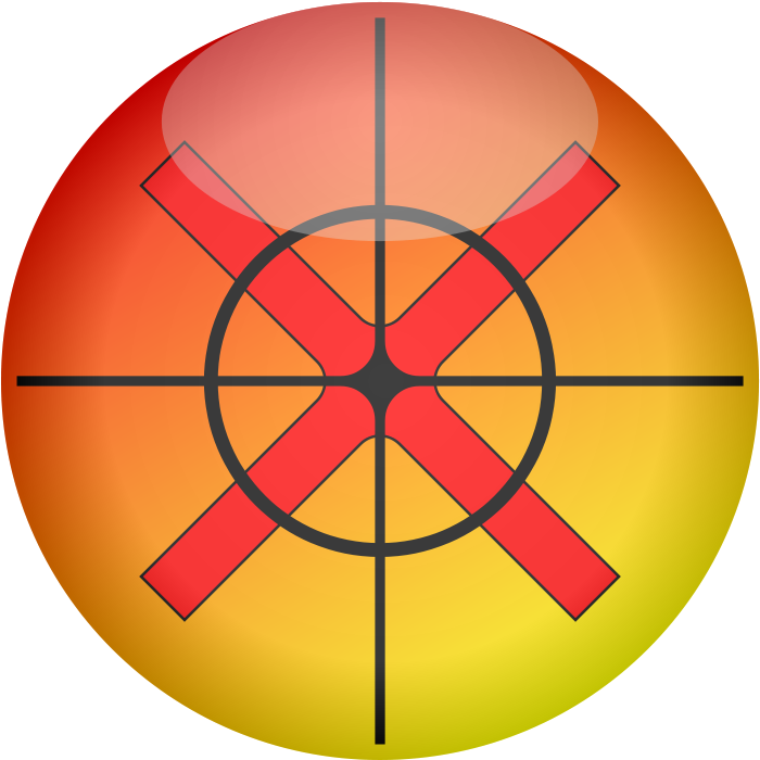 Download Target Button - Cabelas Inferno Prism Scope - ClipartKey