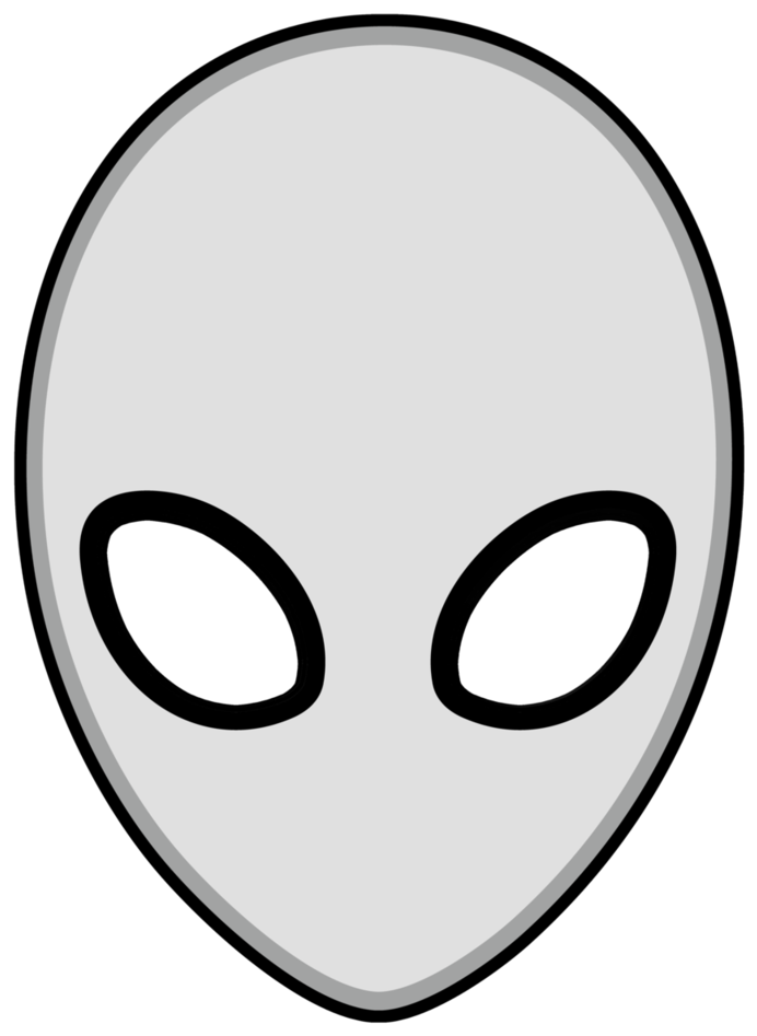 Download Alien Face Png Png Freeuse Library - Circle - ClipartKey