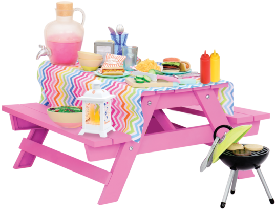 Download Coffee Table Our Generation Picnic Table Set Clipartkey