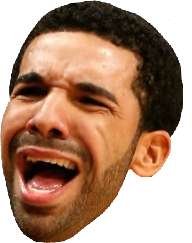 Download Drake Clipart Face - Transparent Drake Head Png - ClipartKey