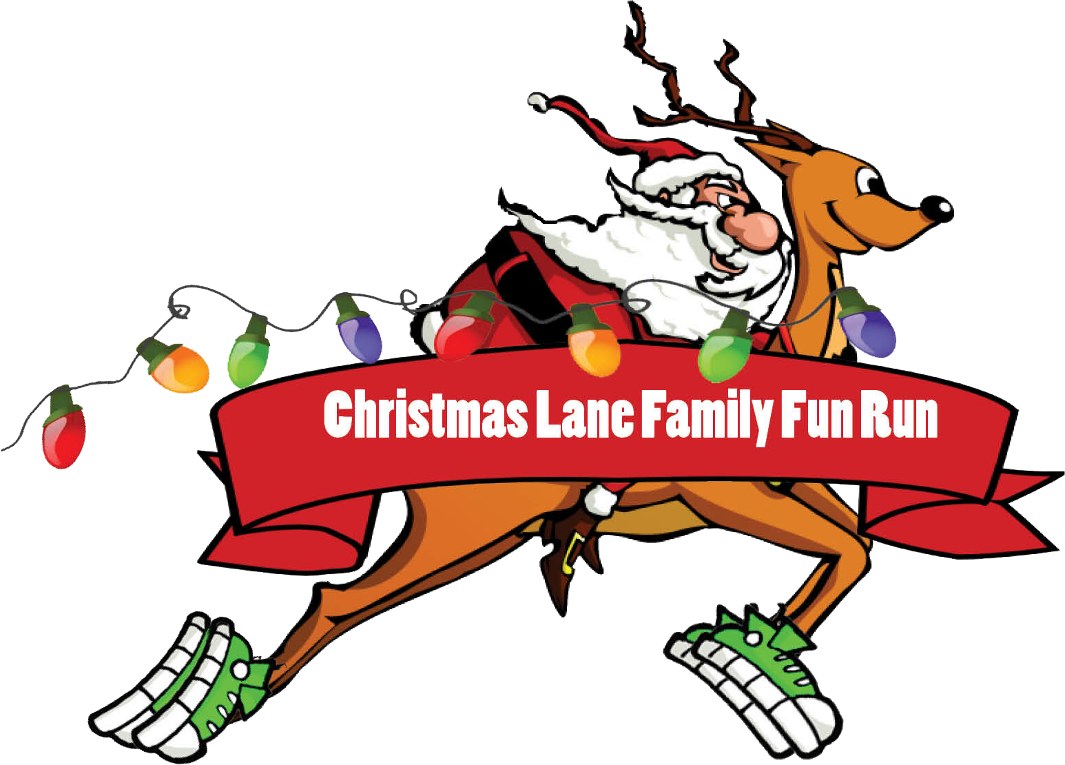 Download Christmas Fun Run Clipart Uploaded By The Best User - ClipartKey