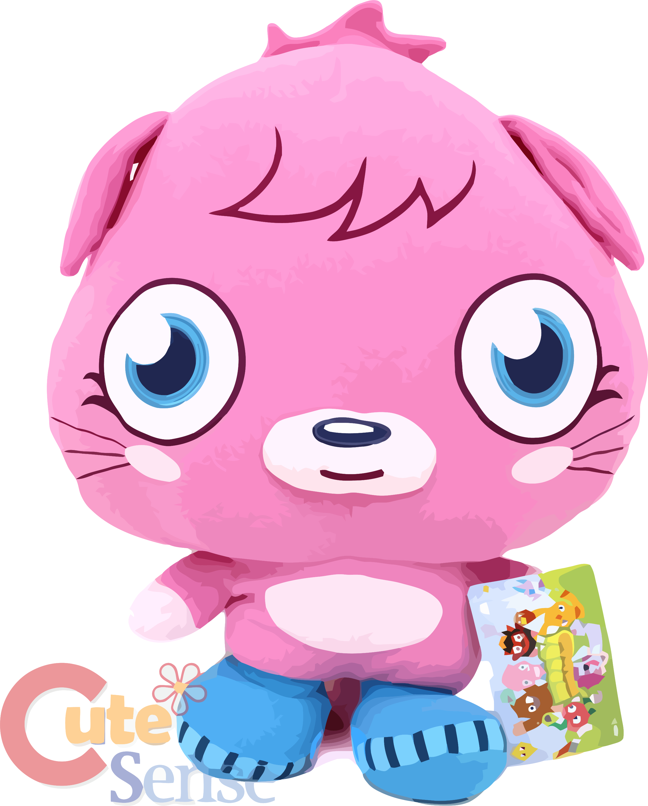 Download Moshi Monsters Bedding Cuddle Pillow Large Plush Doll - ClipartKey