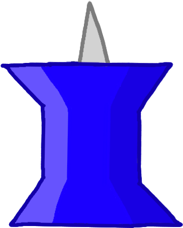 Download Pin Clipart Tack - Blue Pin Object Shows - ClipartKey