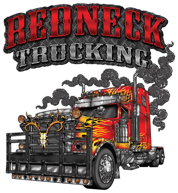 Download Redneck Trucking Big Rig - Big Rig Logo - ClipartKey
