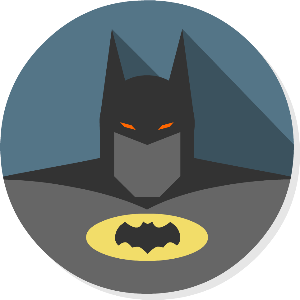 Download Batman Clipart Icon - Icones Super Herois Png - ClipartKey