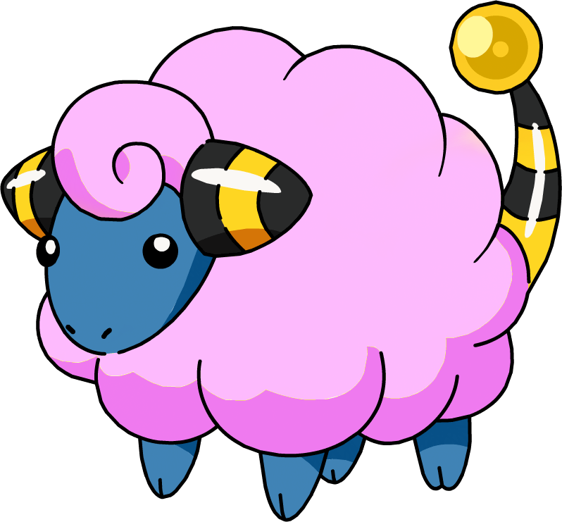 Download Cartoon,clip Character - Mareep Pokemon - ClipartKey