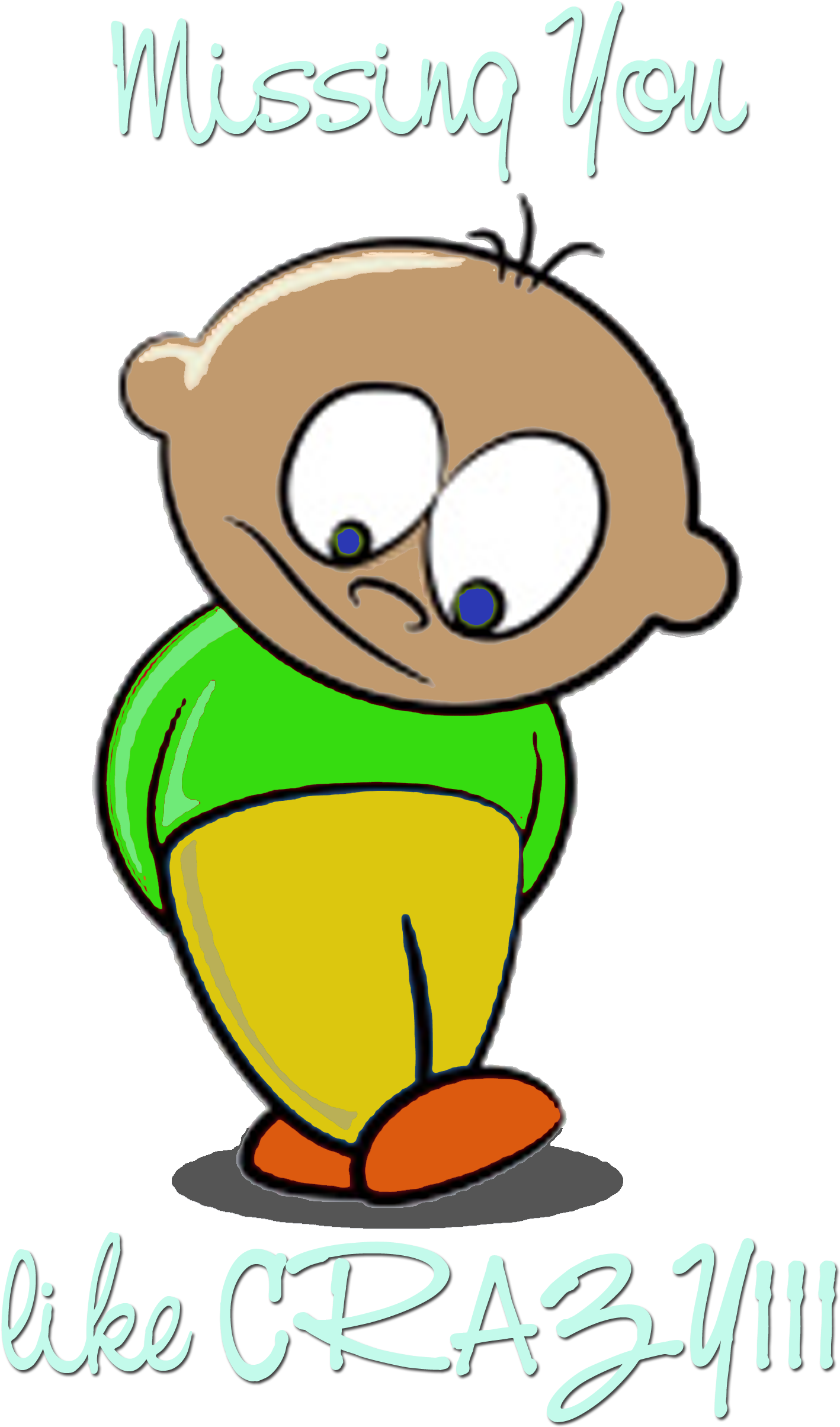 Download Miss You Like Crazy - ClipartKey