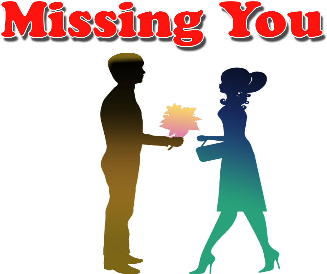 Download Missing You Png Transparent Image - Poster - ClipartKey