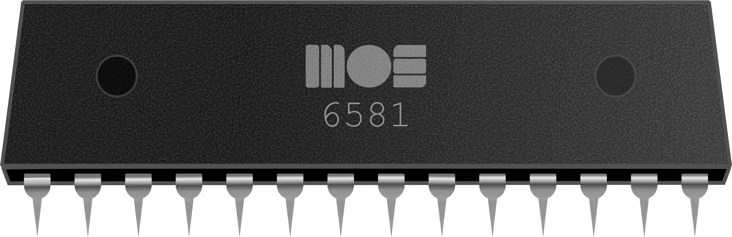 Download Electronics Clipart Computer Chip - Mos Technology Sid ...