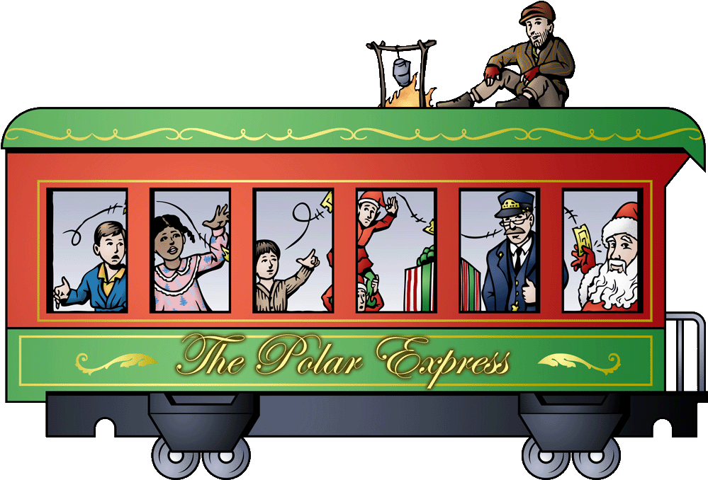 Download Transparent The Polar Express Clipart - Polar Express Train ...