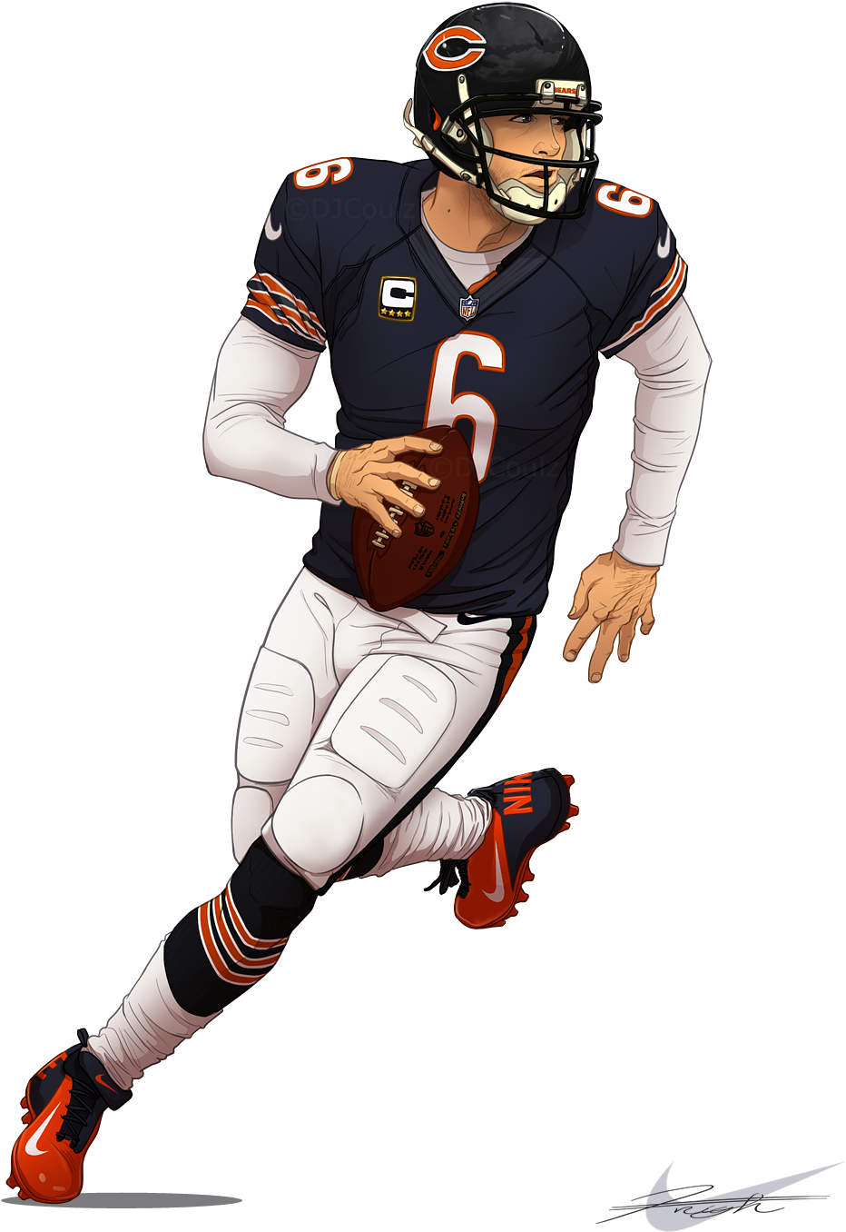 Download Chicago Bears Helmet Drawing - Chicago Bears Player Png ...