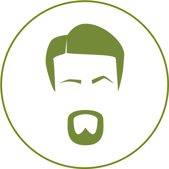 Download Goatee Goatees Look Especially Good On Slim, Angular - ClipartKey