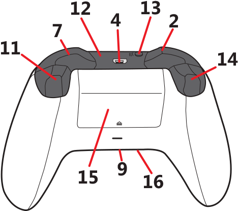 Download Xbox One Controller Jack - ClipartKey