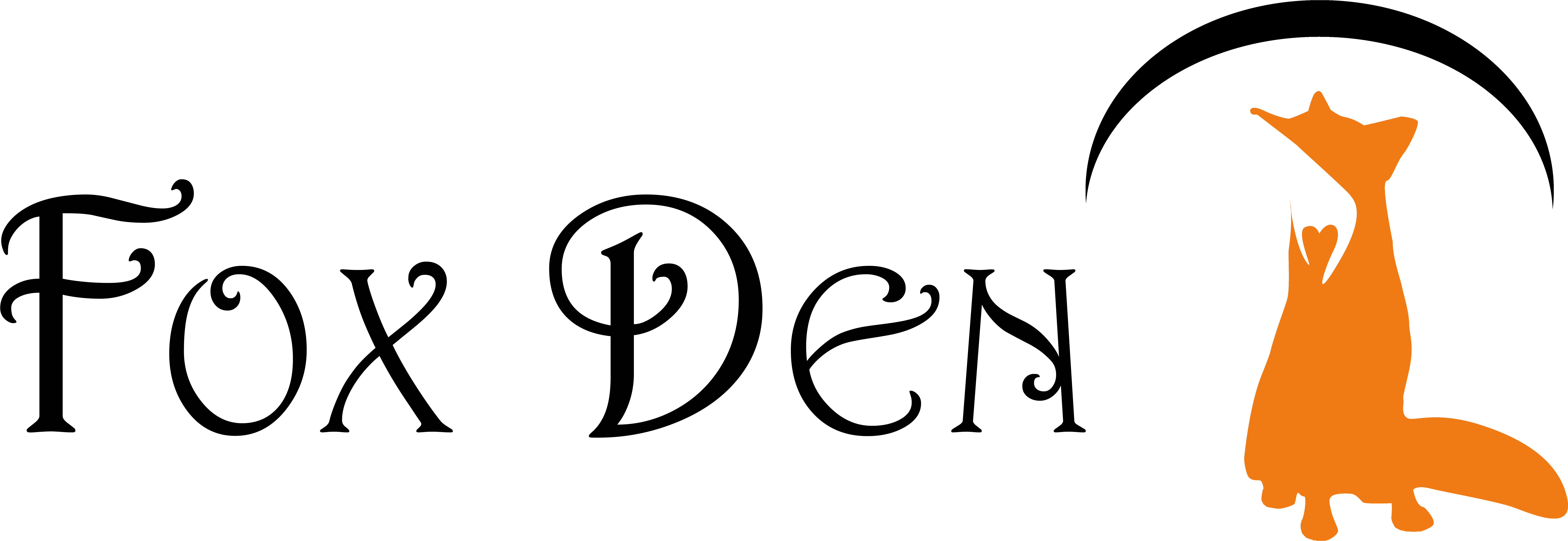 Download Fox Den - Calligraphy - ClipartKey