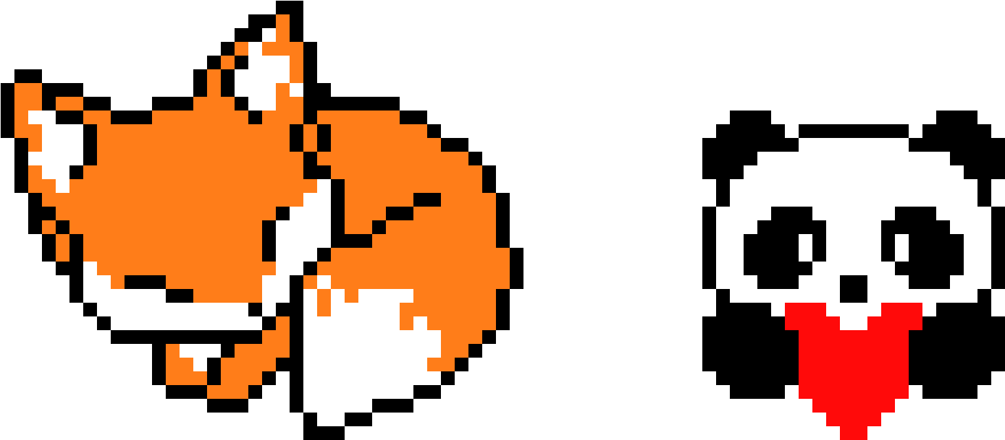 Download Transparent Work In Progress Png - Kawaii Fox Pixel Art ...